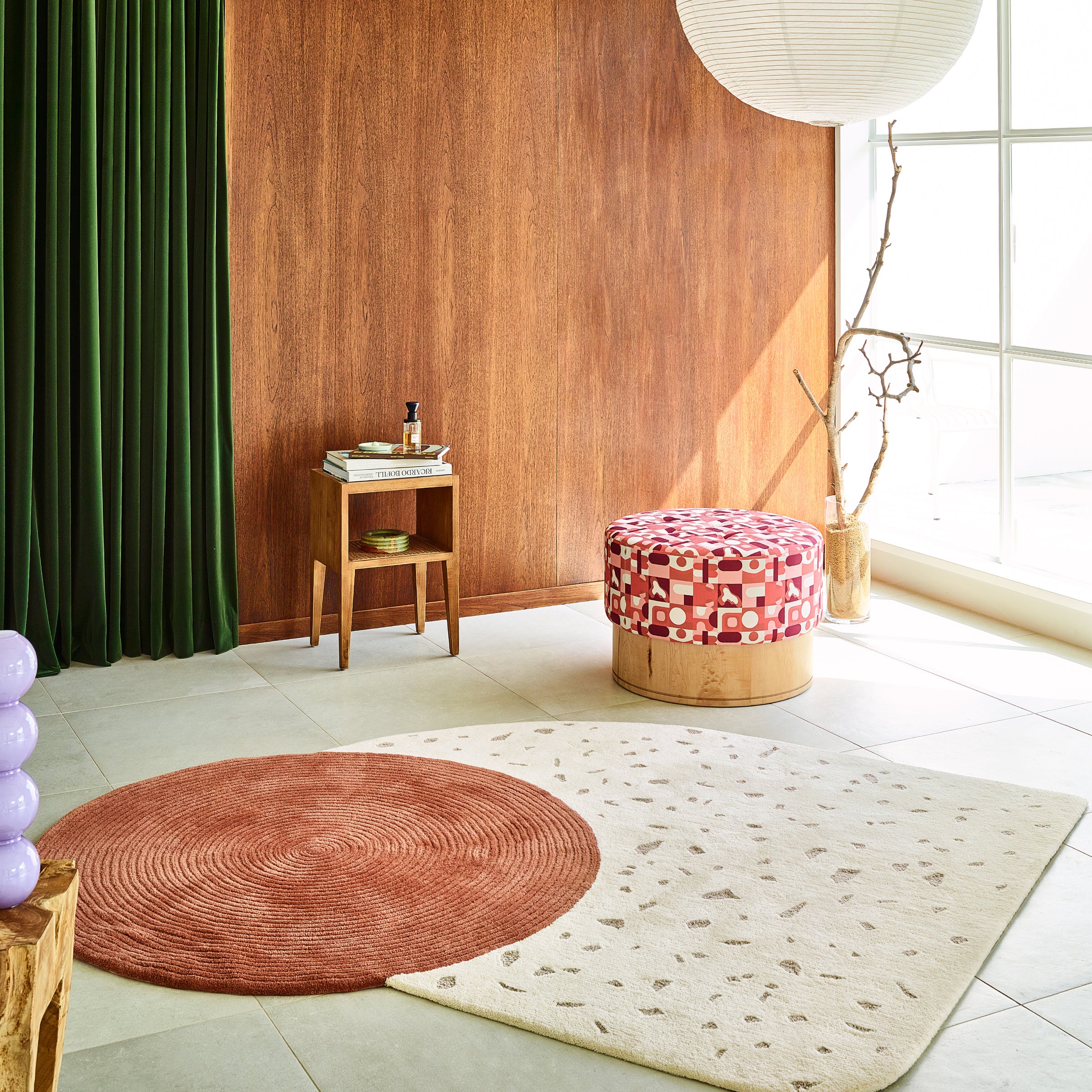 Ice Cream rug - Strawberry cashew milk